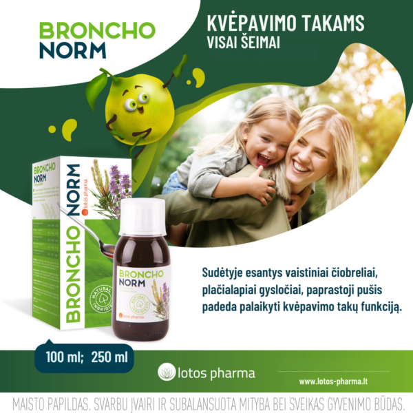 BronchoNorm, 250 ml - Lotos Pharma